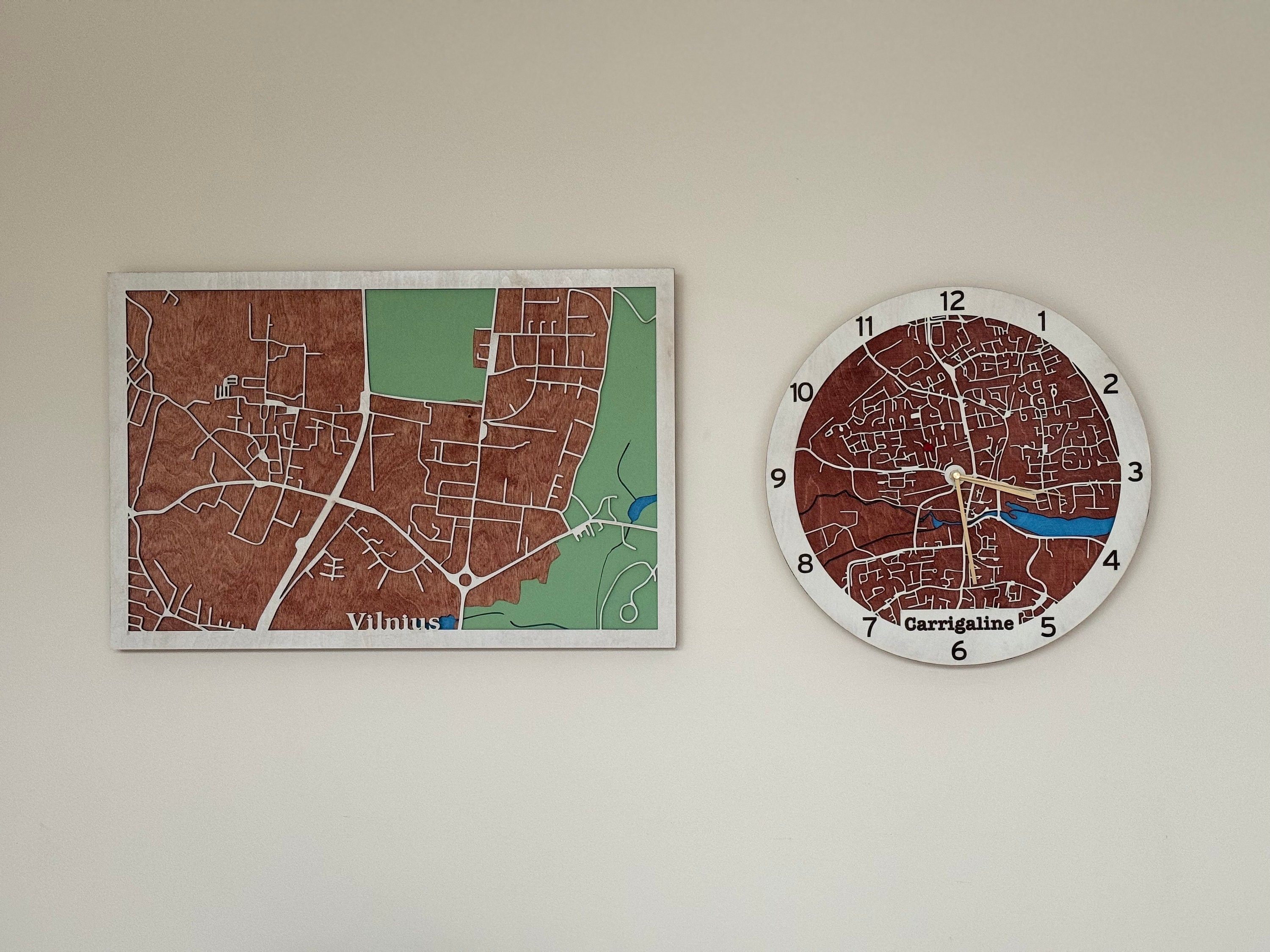 Carrigaline City Map - Clock, Ireland Cities Clock, Custom World Clock ...