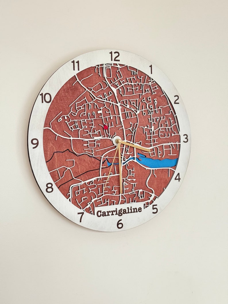 Carrigaline City Map - Clock, Ireland Cities Clock, Custom World Clock ...