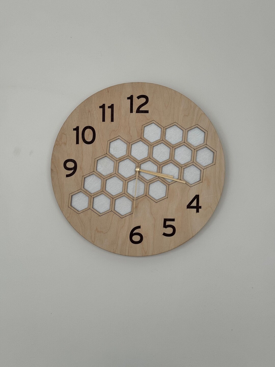 Bee Hive Style Wall Clock, Unique Wall Clock, Unique Home Decorations ...