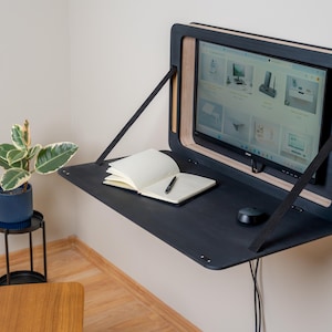 Monitor Murphy Desk - Wall Mounted - Etsy