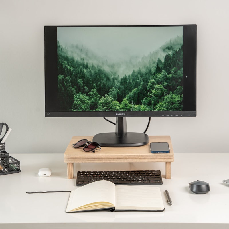 Monitor Stand - Etsy