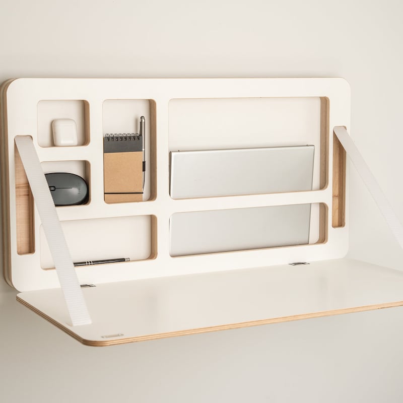 Wall Mounted Desks Wood - Etsy UK