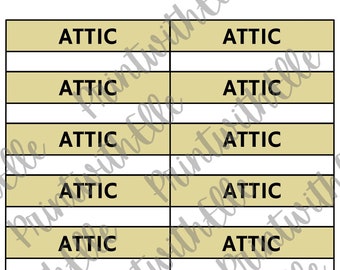 Printable Moving Labels KITCHEN for Use on Moving Boxes or Shipping ...