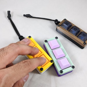 Click Brick Triple Key Switch Fidget Toy - Etsy