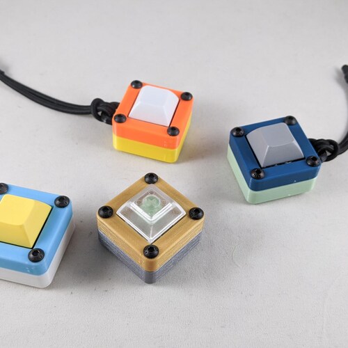 Click Brick Double Key Switch Fidget Toy - Etsy