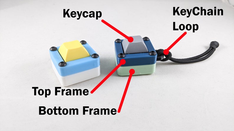 Click Brick Single Key Switch Fidget Toy | Etsy