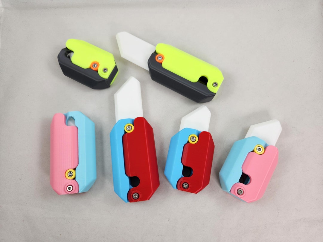 Gravity Knife Fidget Toy (the Nugget and the Tender) - Etsy