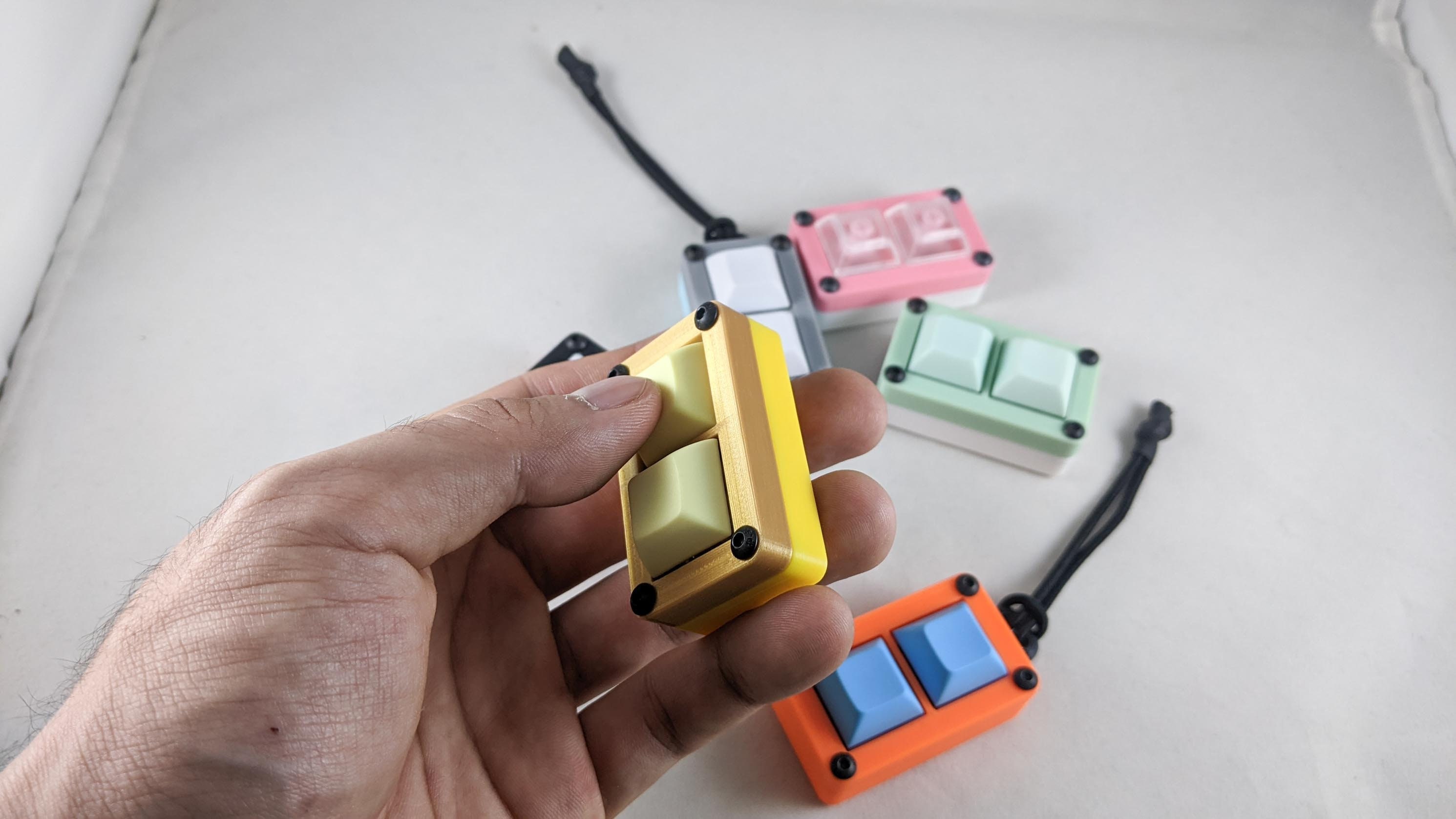 Click Brick Double Key Switch Fidget Toy - Etsy