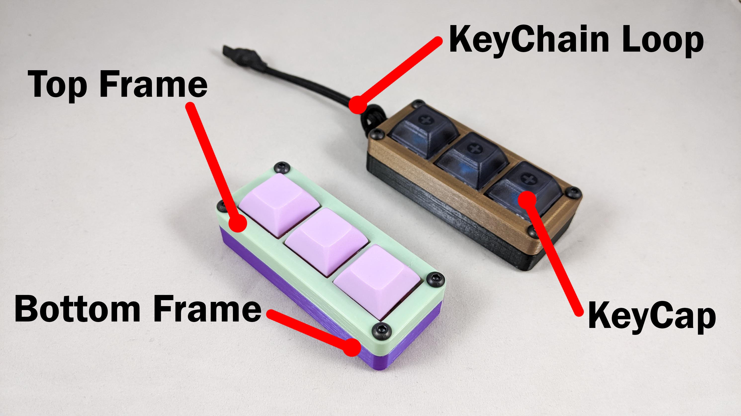 Click Brick Triple Key Switch Fidget Toy - Etsy