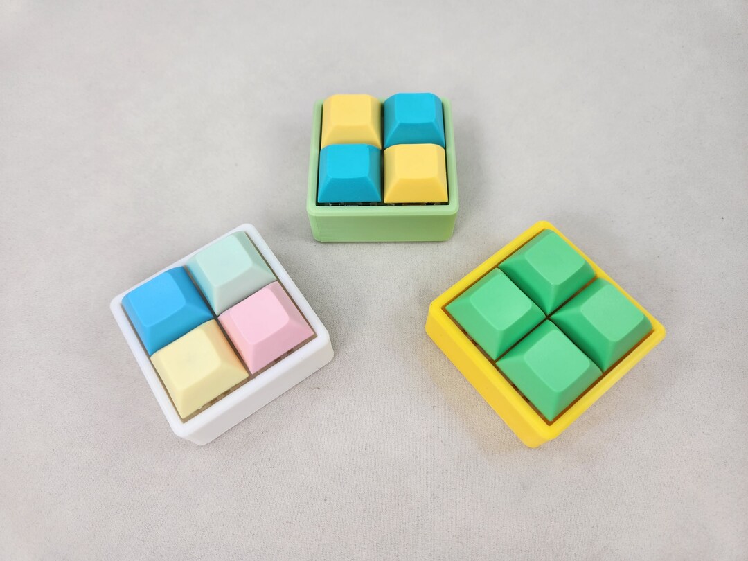 Click Brick Lite 2x2 Key Switch Fidget Toy - Etsy