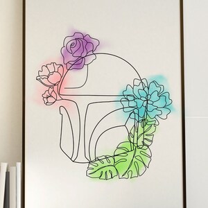 Grogu Line Drawing - Etsy Canada