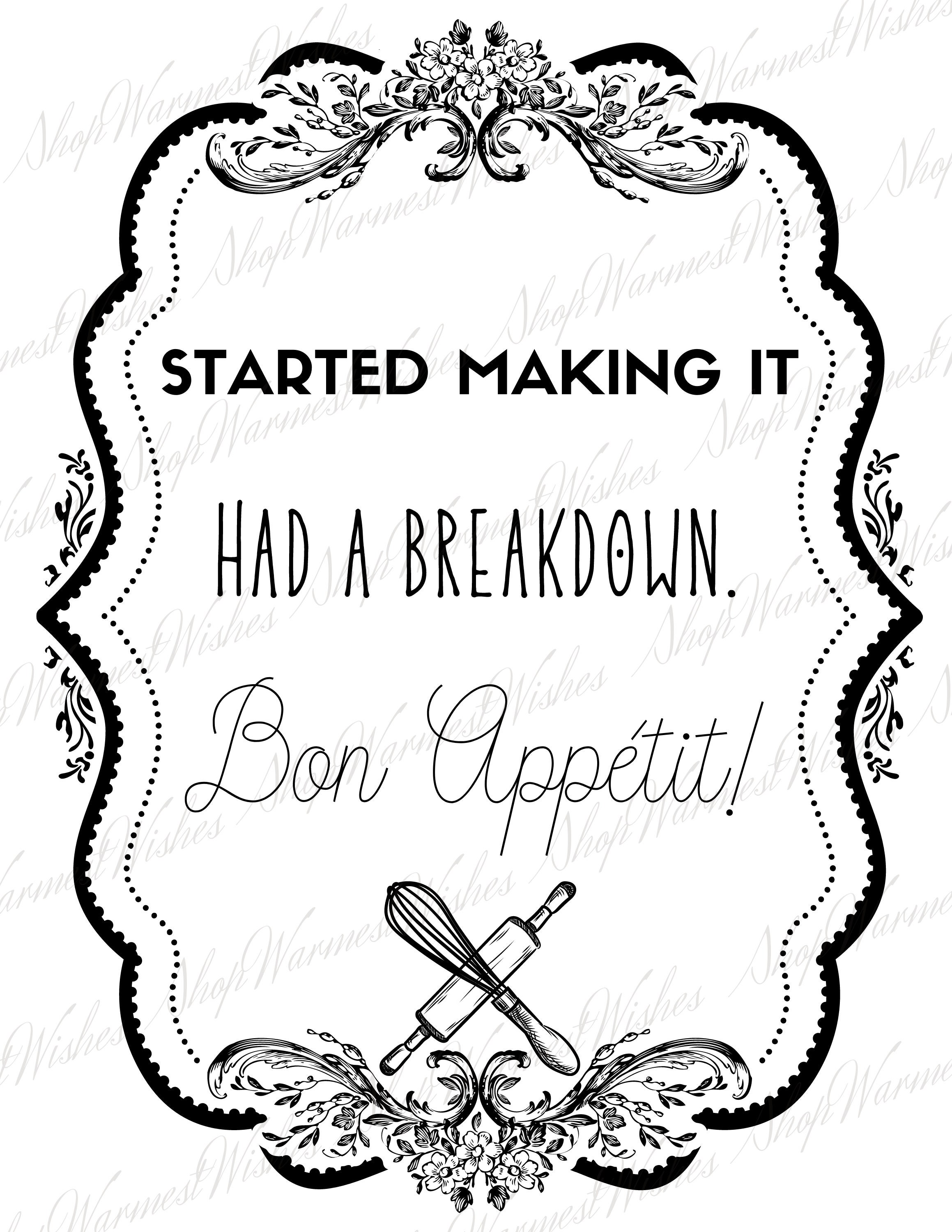 Started Making It, Had a Breakdown, Bon Appetite, James Acaster, Great ...