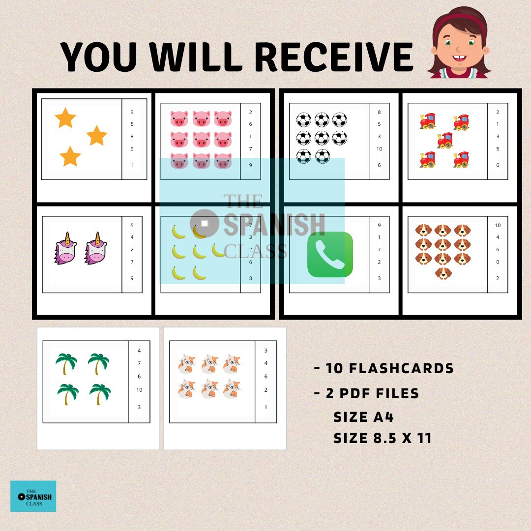 Worksheet Printable, Spanish English Learning, Kids, Fun Activity ...