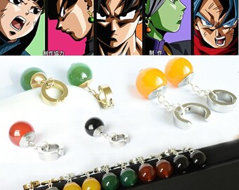 Dragon Ball Fusion Earrings - Etsy