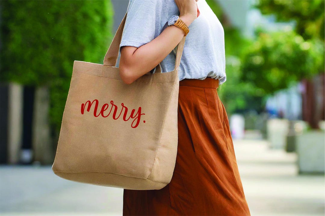 Merry SVG, Instant Download, Merry SVG Cut File, Christmas Design PNG ...