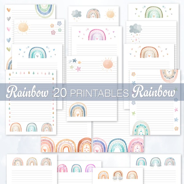 Writing Paper - Etsy