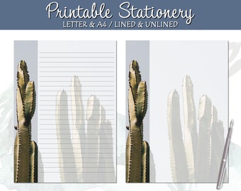 Printable Stationery Instant Download Aloha Hawaiian - Etsy