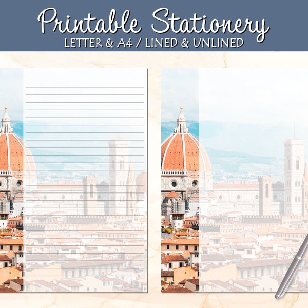 Italian Writing Paper - Etsy