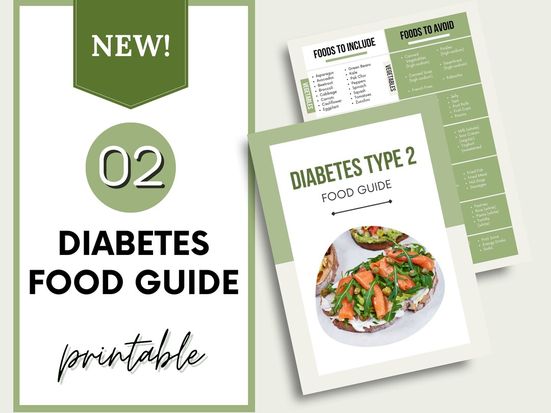 Diabetes Food List Healthy Eating Tips Diet Meals Plan Printable ...