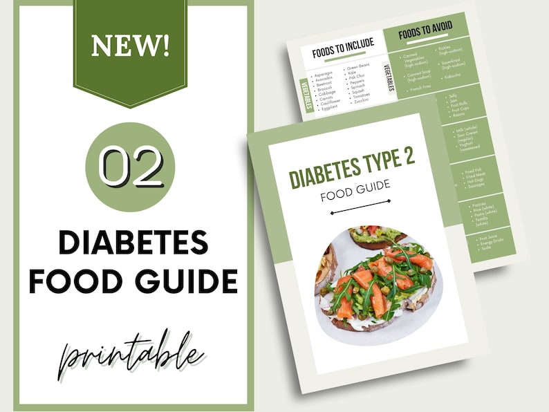 Diabetes Food List Healthy Eating Tips Diet Meals Plan Printable ...