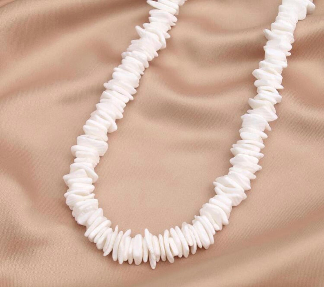 1pc Fashionable Irregular Seashells Beaded Necklace for Women and Men ...