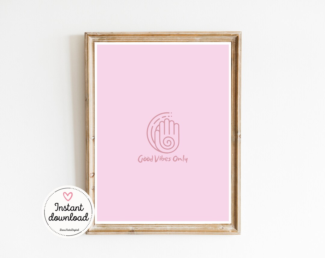 Pink Poster - Etsy