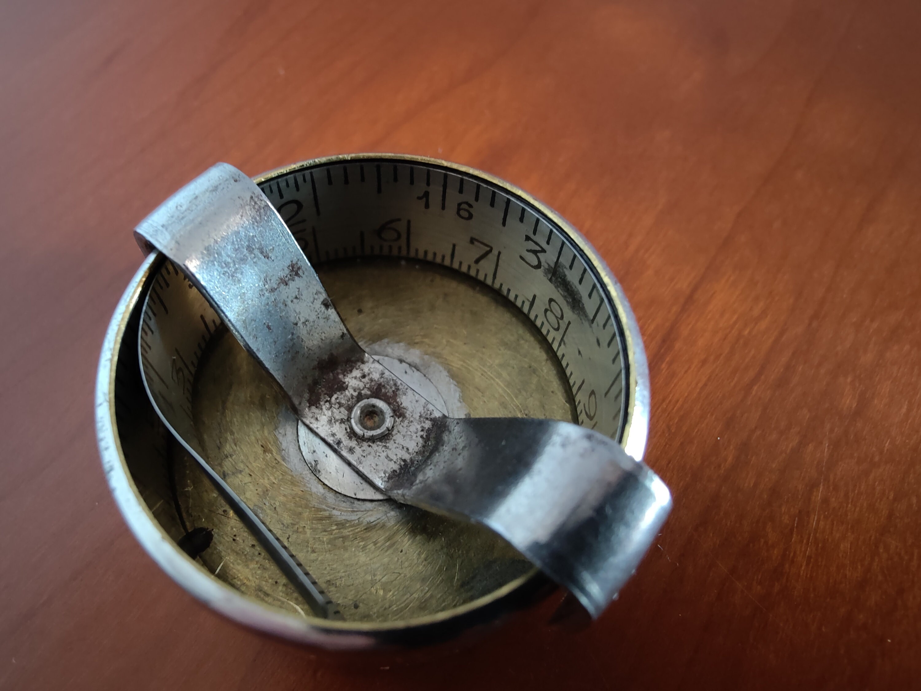 Antique 1800's Metal Tape Measure/ruler. - Etsy