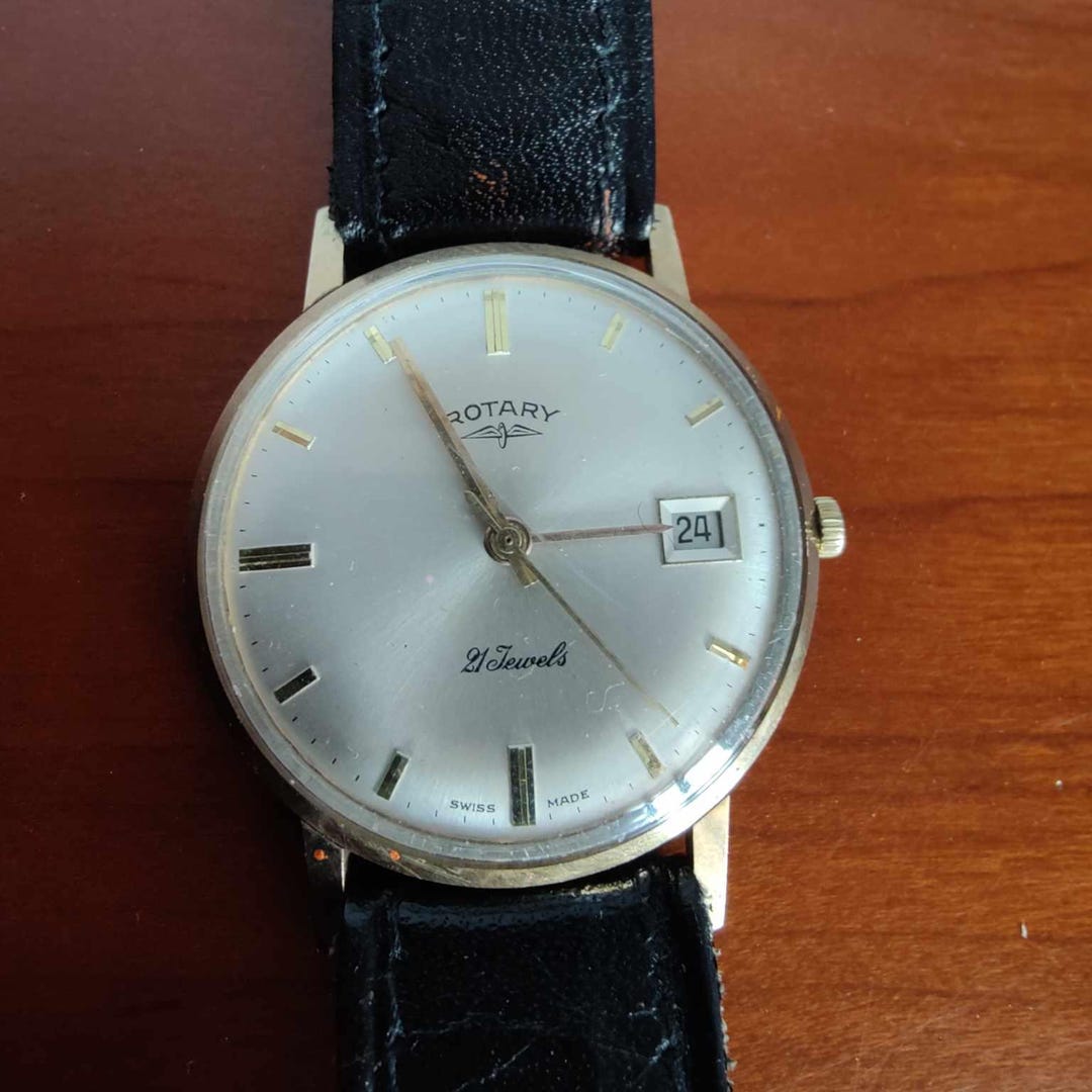 1968 Rotary 21 Jewels Vintage High Class Watches - Etsy