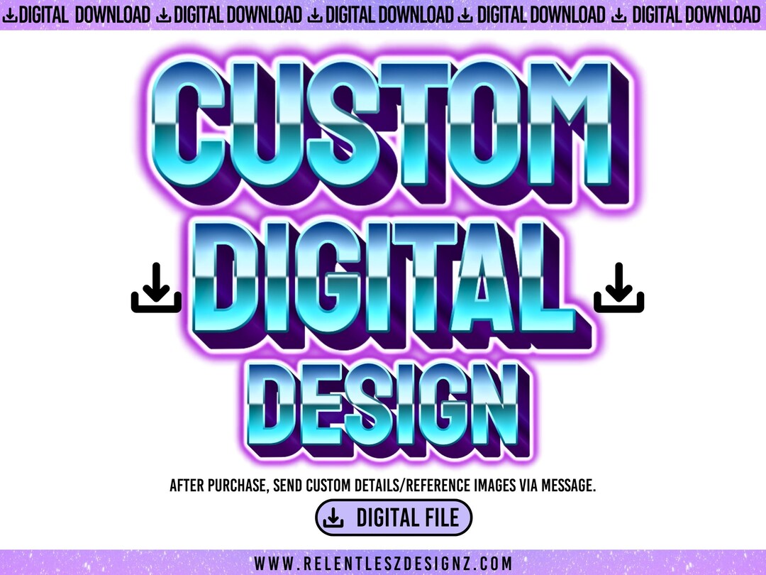Custom Digital Design, Custom Design, Custom, Png, Customized ...