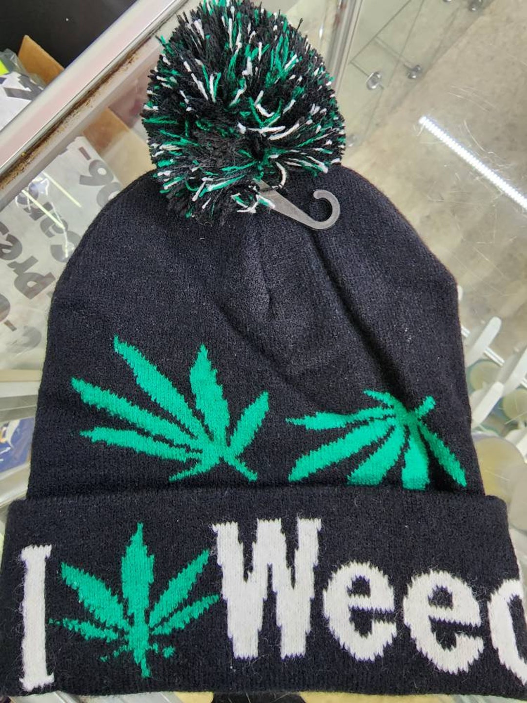 I Love Weed Beanie Etsy