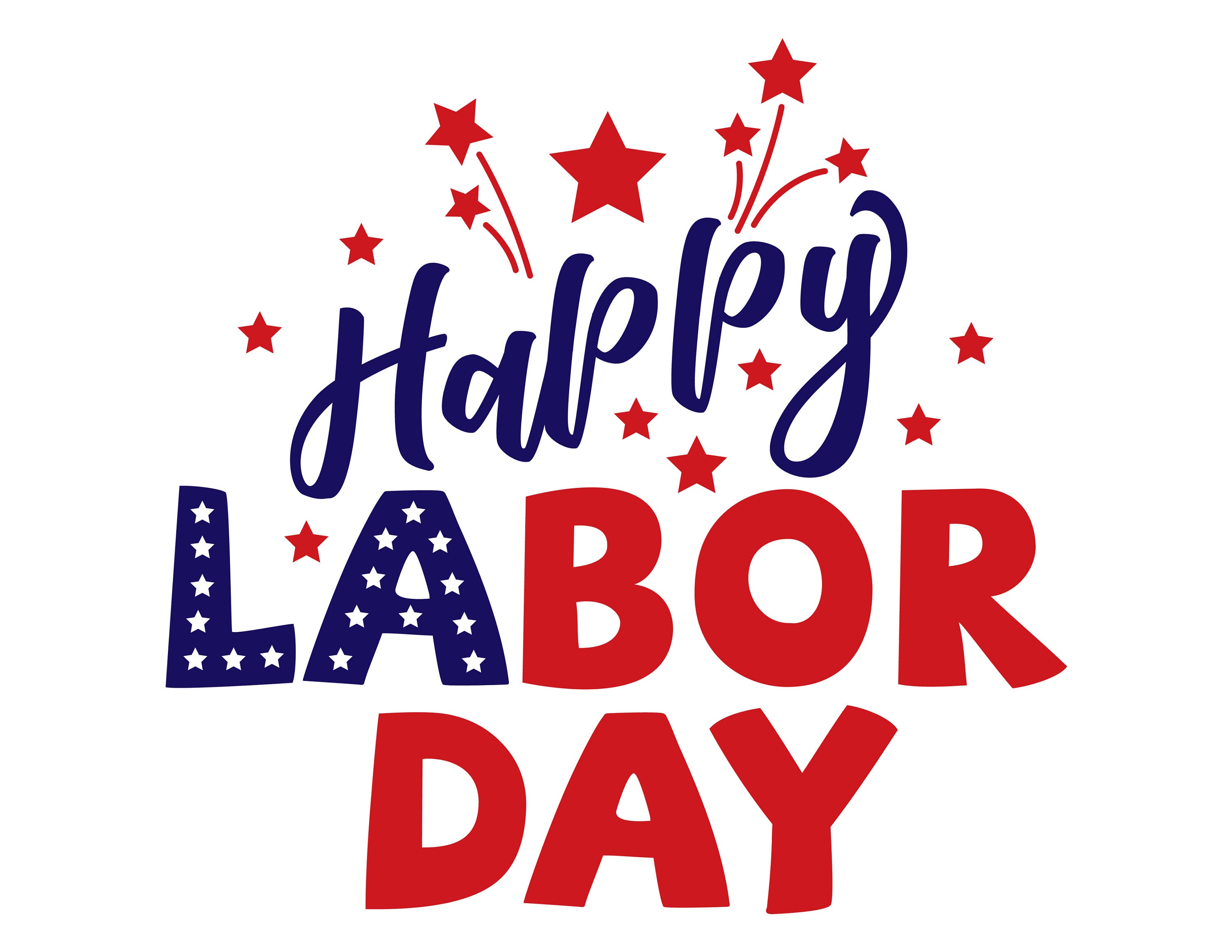 Labor Day Weekend Clip Art