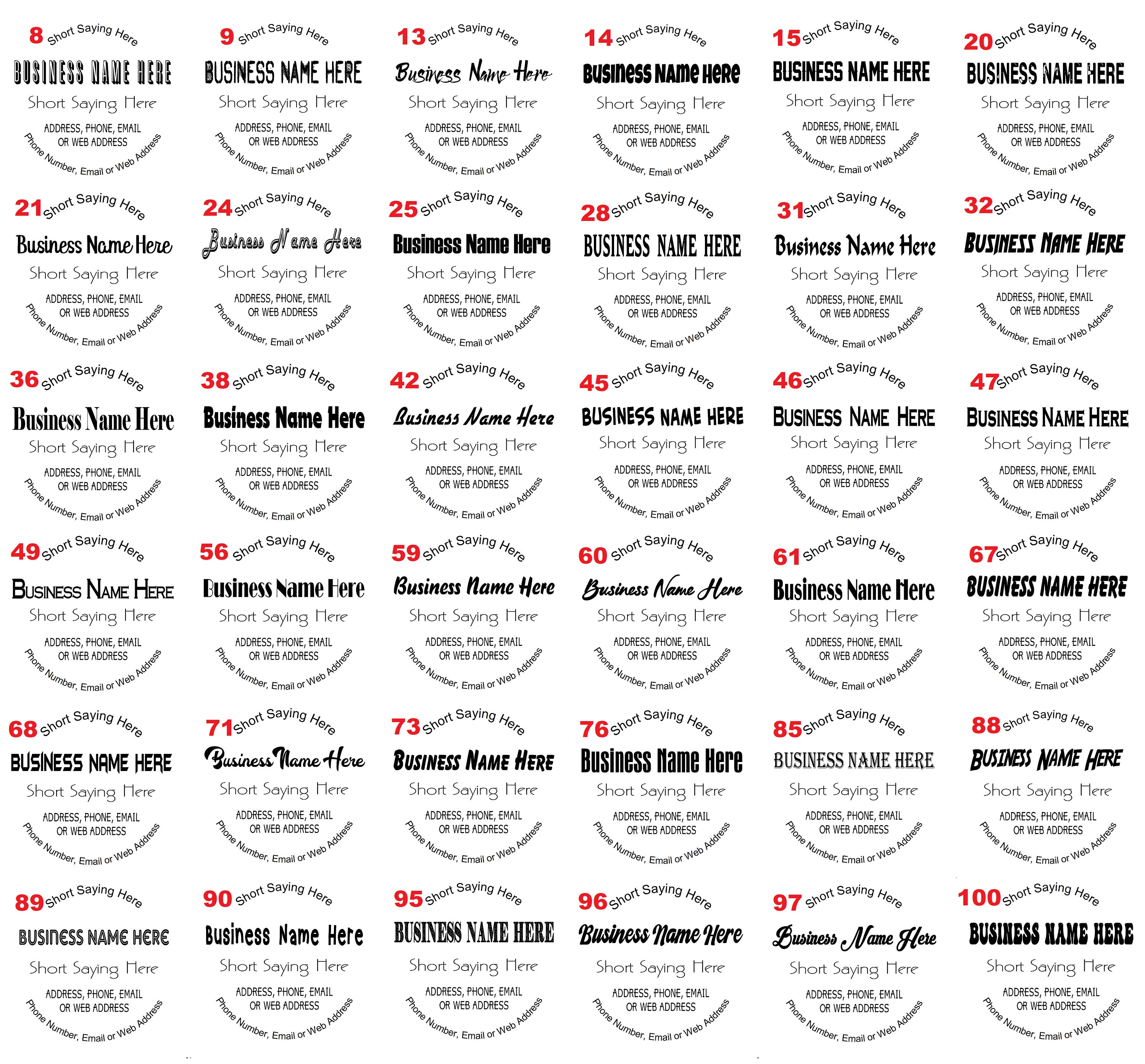 Custom Business Stickers small Business Thank You Glossy Round Labels ...