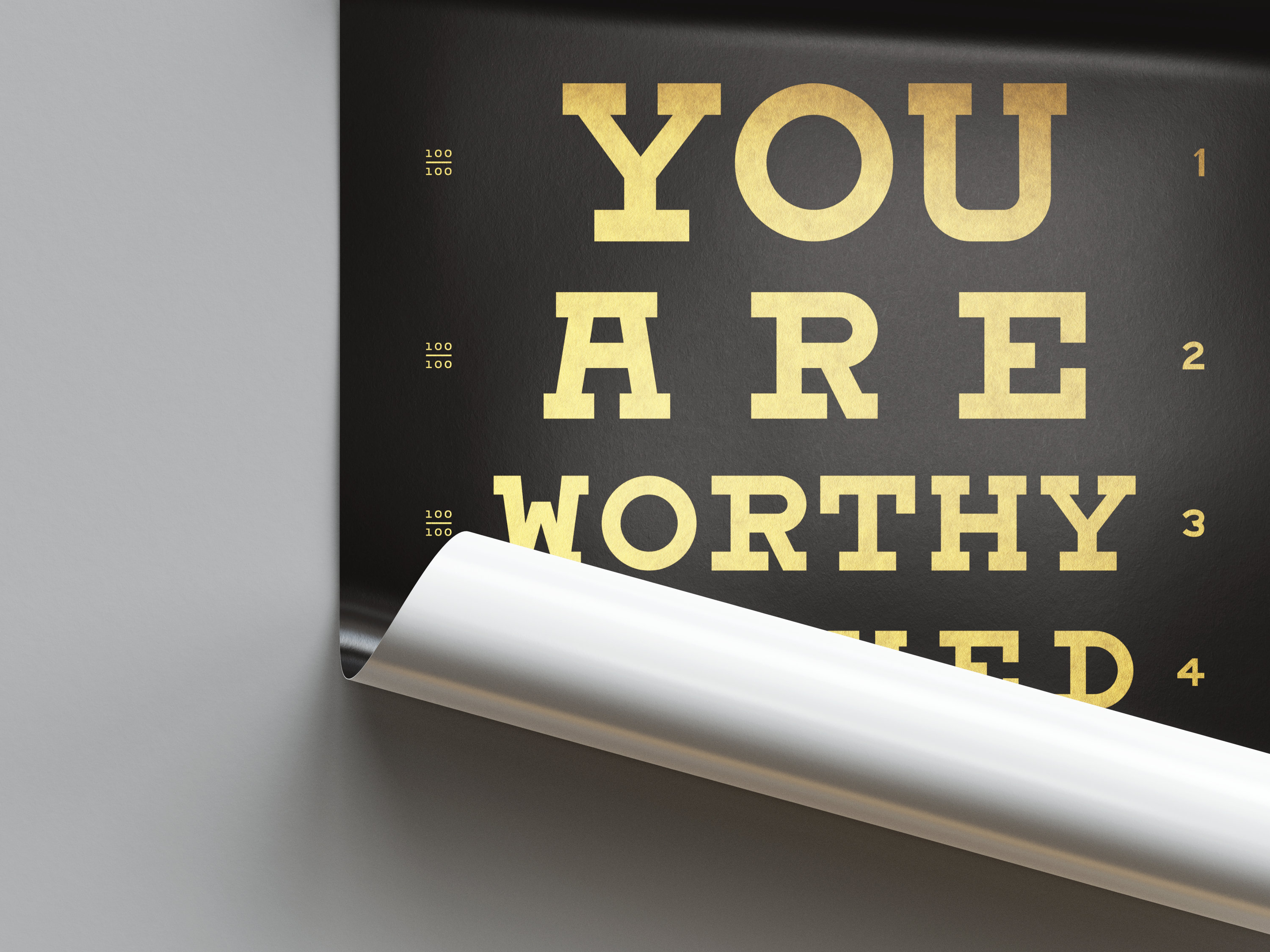 Modern Christian Poster Art Work as God Sees You Bible Verse Print ...