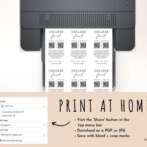 Insert Card Graduation, Graduation 2 QR Codes Insert, College Fund ...