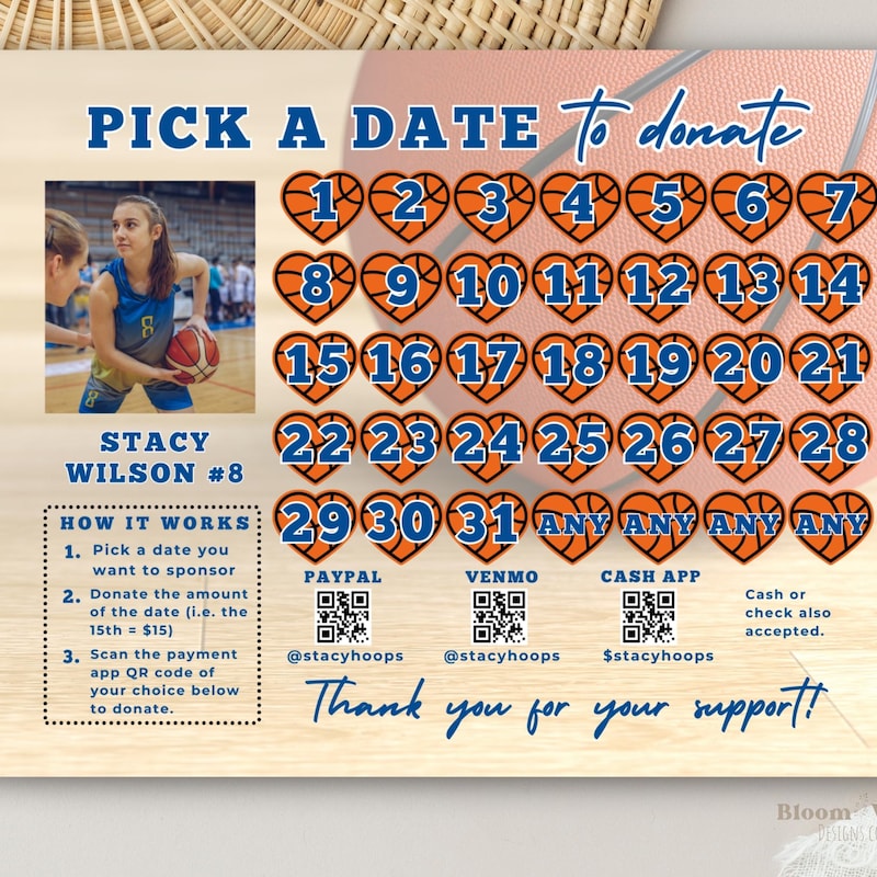 Calendar Girl - Etsy