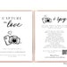 I Spy Wedding Qr Code, Capture the Love Wedding Printable Sign, QR Code ...