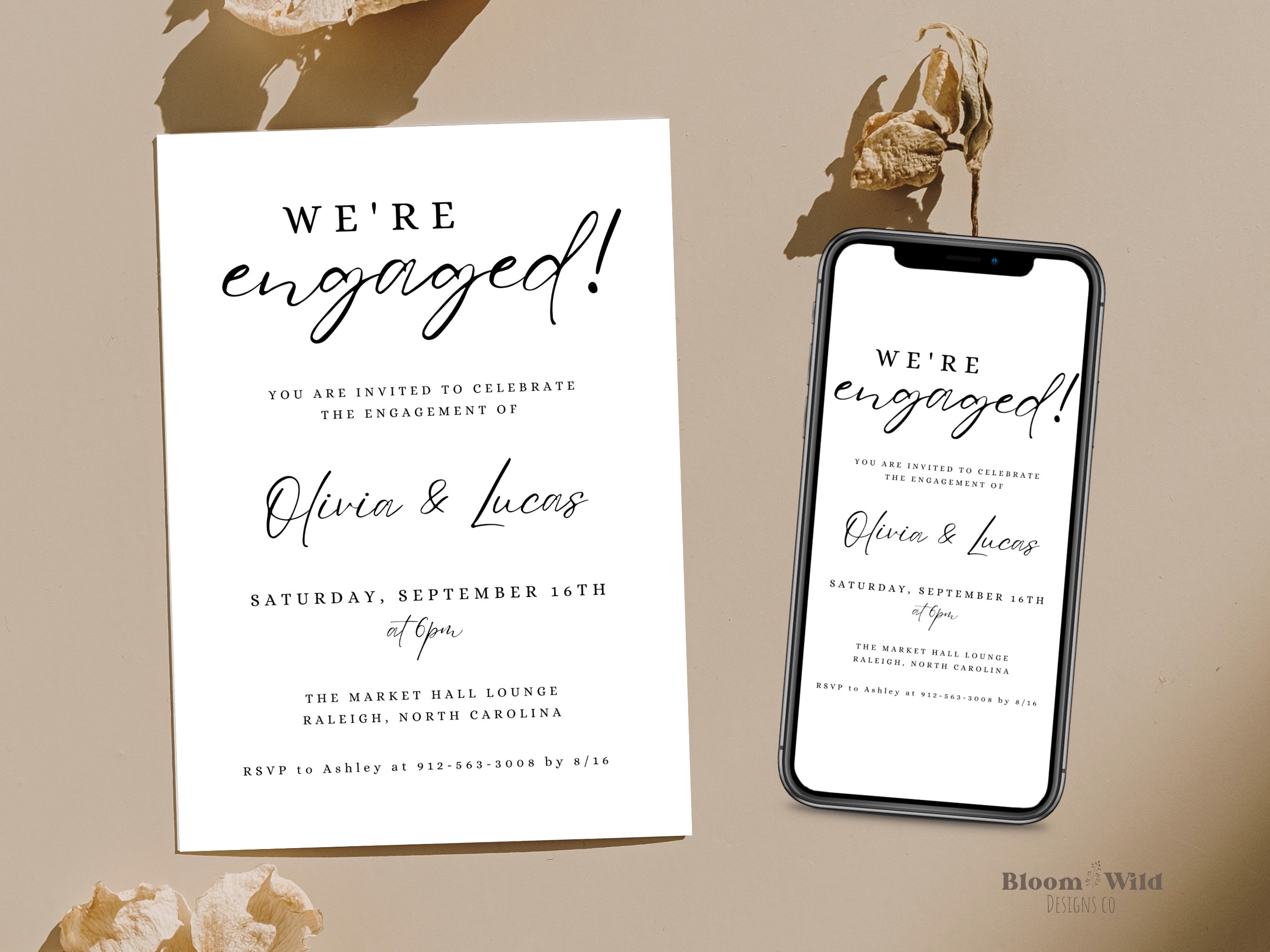 Electronic Engagement Party Invitations, Engagement Invitation Message ...