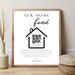 New Home Fund QR Code Sign, Our First Home Fund Venmo, Saving for ...