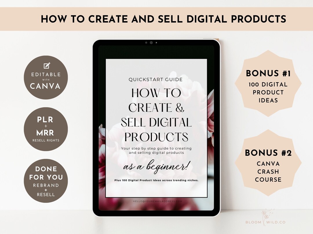 How to Create and Sell Digital Products, With Private Label Rights ...