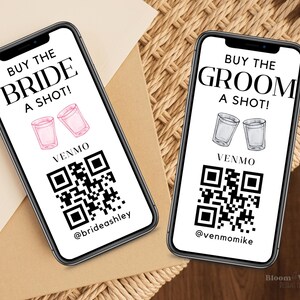 Buy the Bride A Drink Venmo Template, Buy the Groom a Shot Venmo ...