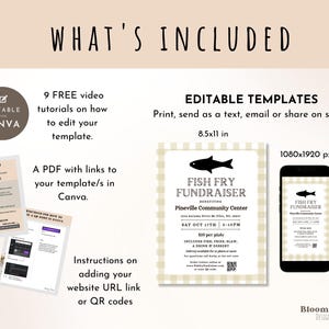 Fish Fry Flyer Template, Fish Fry Fundraiser Flyer, Fish Fry Invitation ...