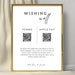 Wedding Qr Code Wishing Well Modern Wedding Cash Registry - Etsy