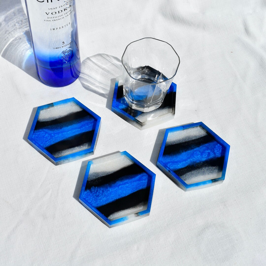 Law Enforcement Pride Coasters • Police Dad Coaster Set • Police Mom ...