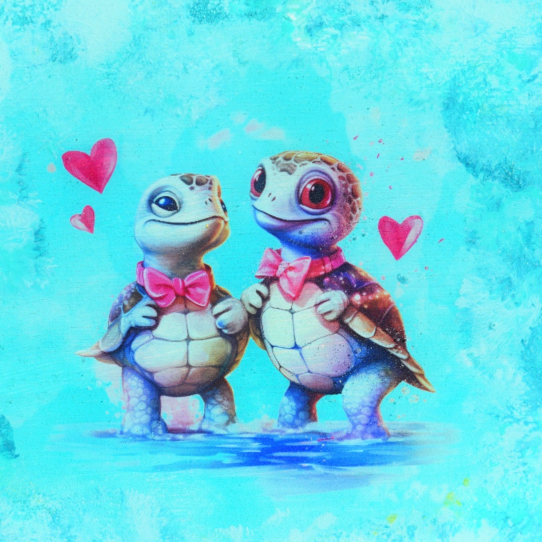 LGBTQ Bamboo Sea Turtle Serving Set • Sea Turtle Charcuterie Board Gift ...