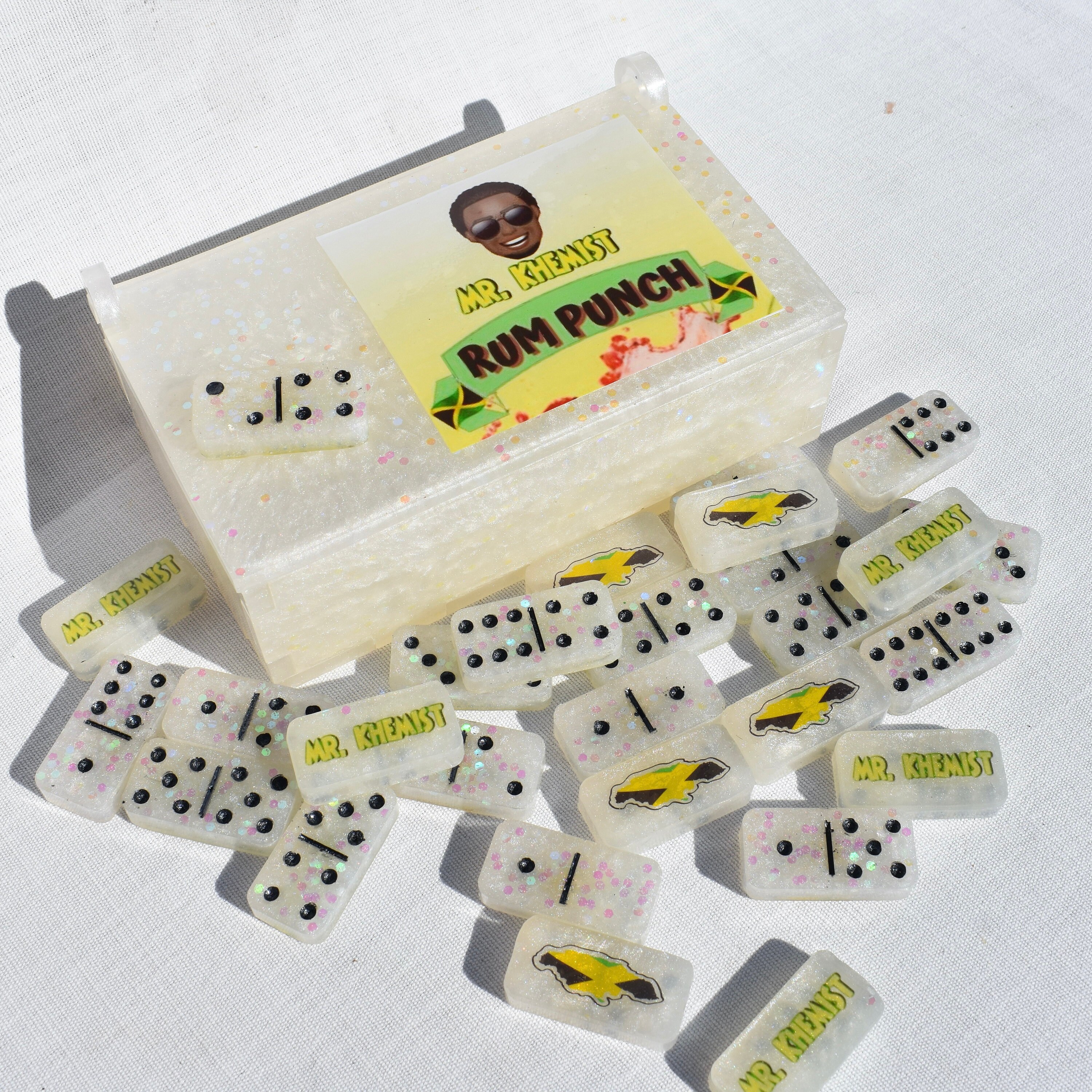 Business Domino Gift Set Custom Dominoes Set Personalized - Etsy