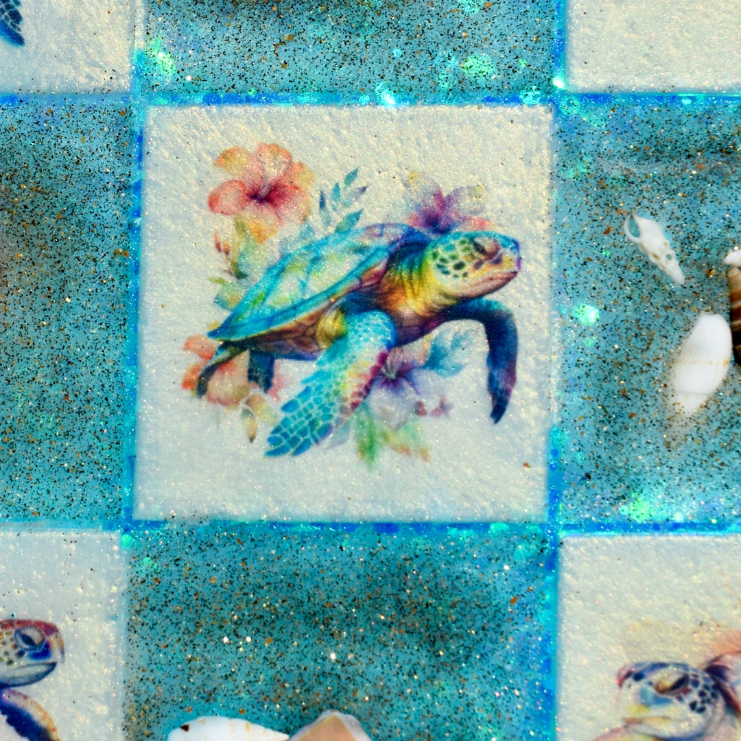 Sea Turtle Gift, Sea Turtle Chess Board Game, Sea Turtle Lover Chess ...