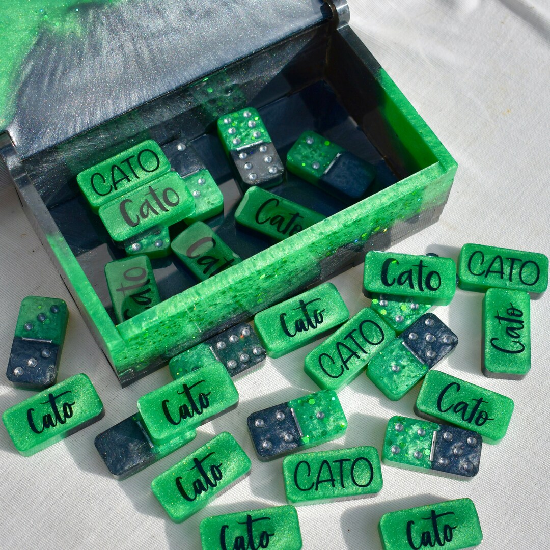 Custom Dominoes Fathers Day Gift Personalized Domino Gift Set Made-to ...
