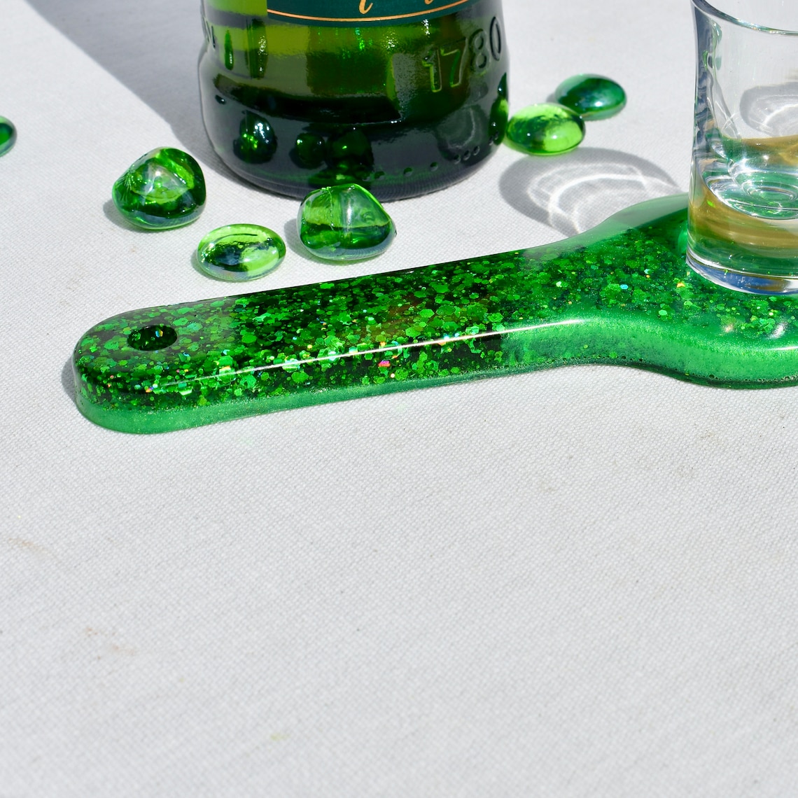 Irish Themed Shot Glass Paddle • St. Patrick's Beer Flight Paddle ...