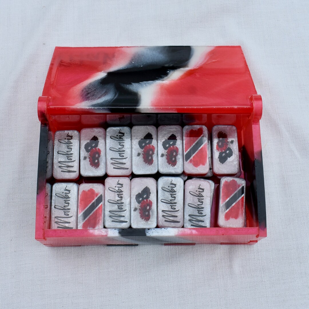 Personalized Dominoes Storage Box Trinidadian Dominoes - Etsy