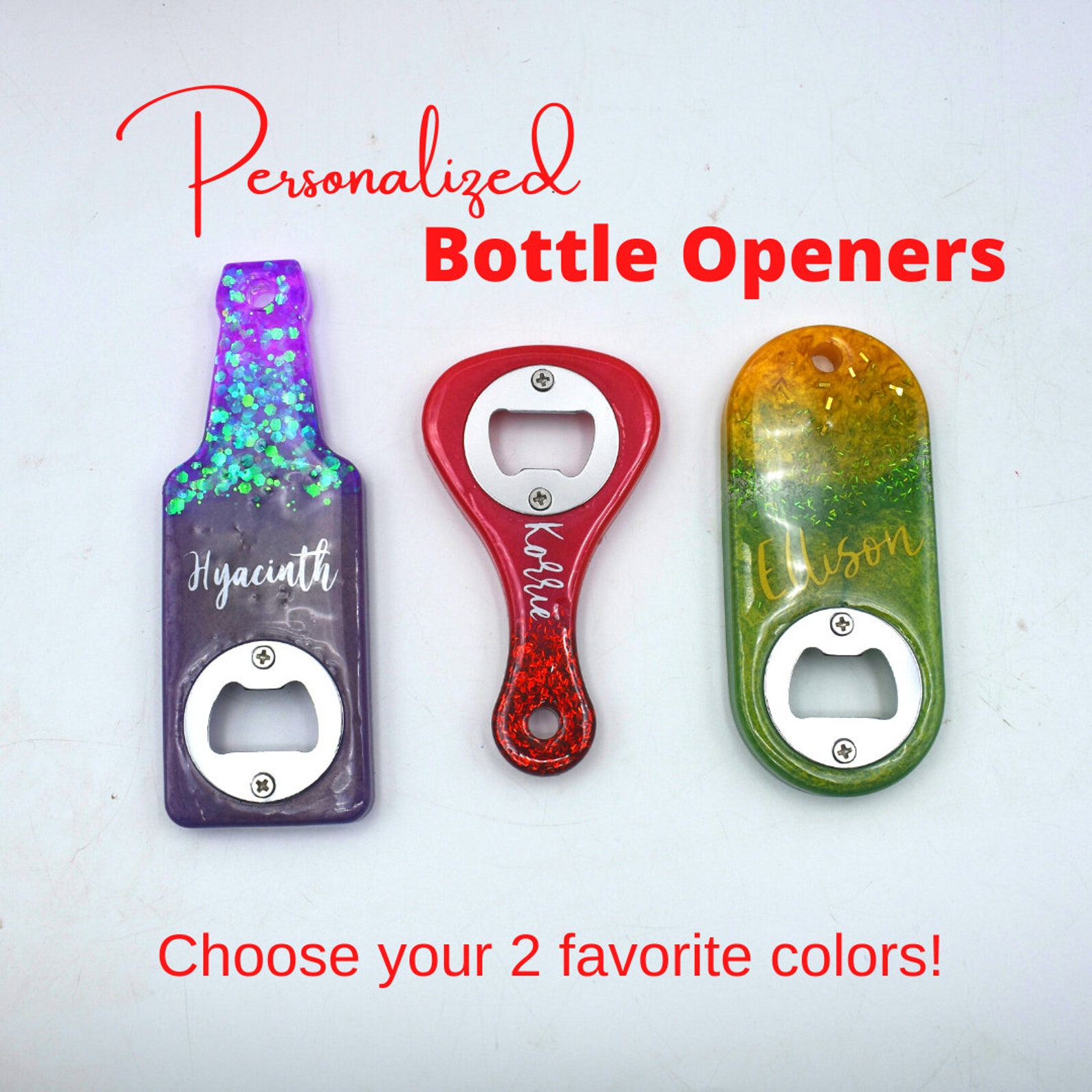 PERSONALIZED Bottle Opener • Custom Bottle Openers • Beer Bottle Opener ...